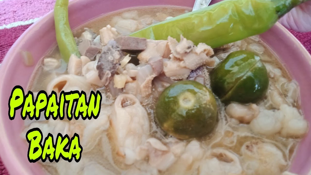 Sekreto ng Masarap na Papaitan || Papaitan Baka || Panlasang Pinoy || jims cooking - YouTube