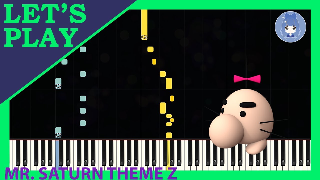 Mr. Saturn Theme Z from Mother 3 [Piano Tutorial] - YouTube