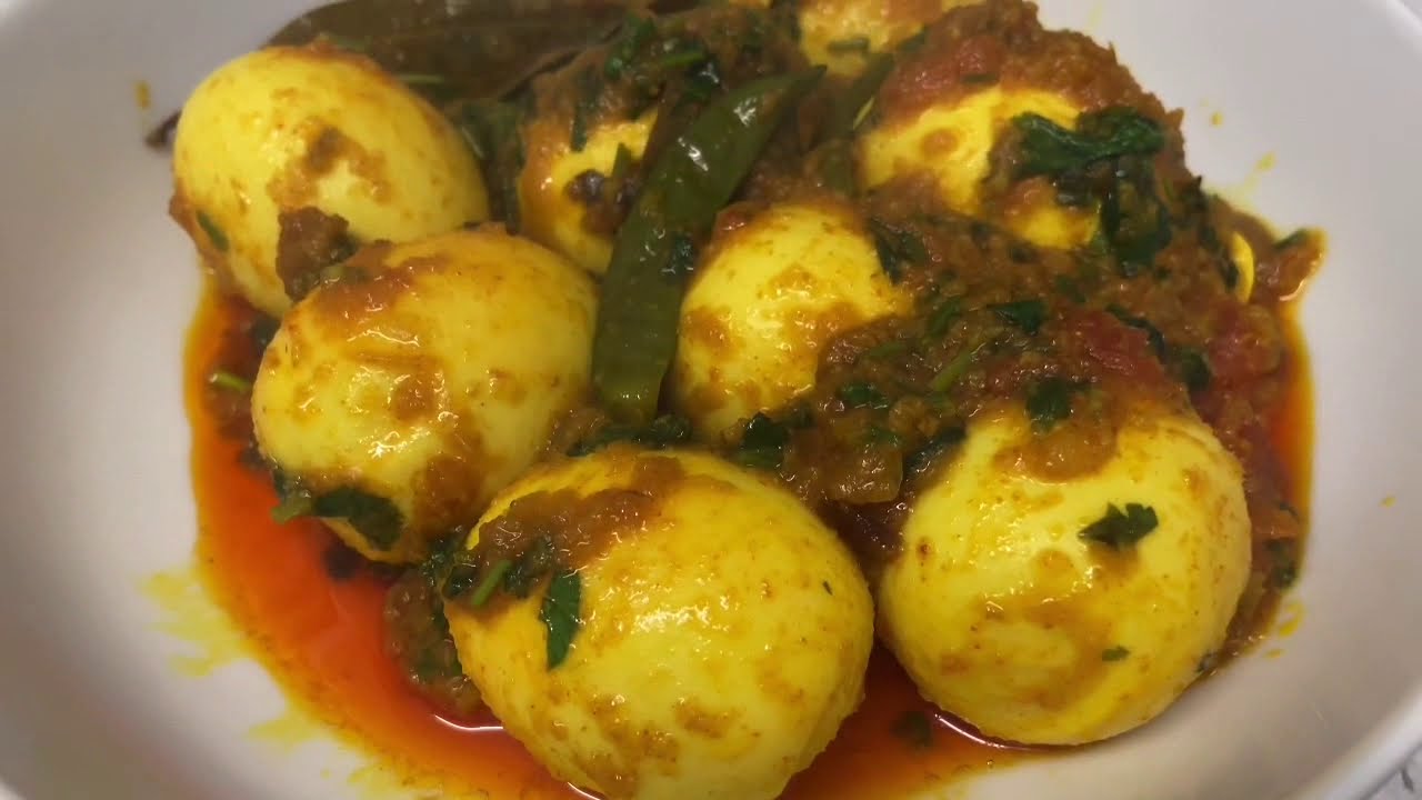Egg curry recipe|masala egg recipe|boil egg curry recipe|Dim bhuna ...