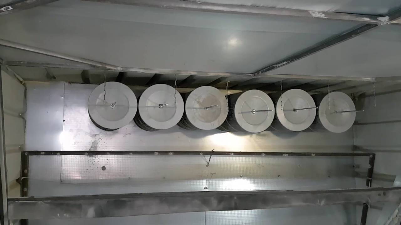 reverse pulse automatic filter cleaning - YouTube