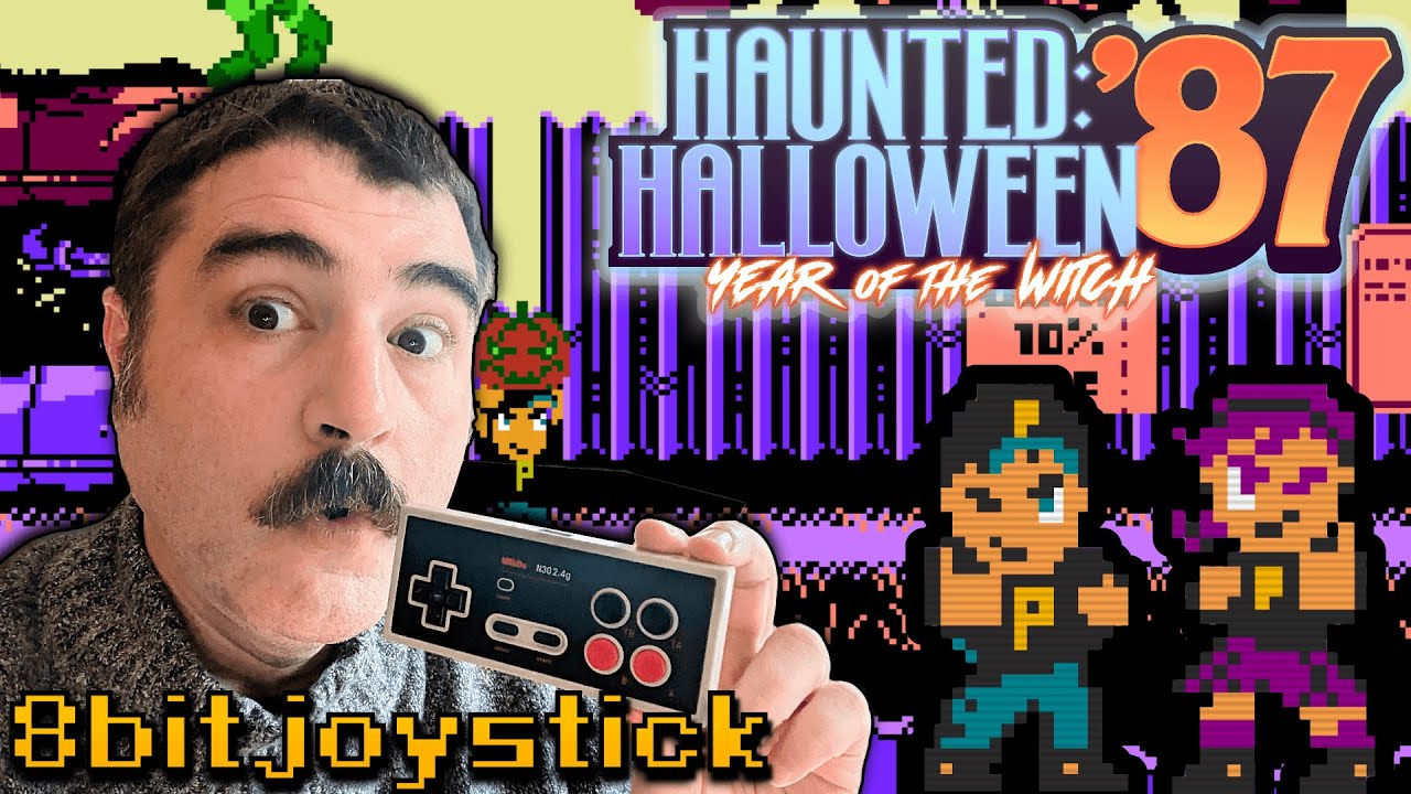 A new game for NES! Haunted: Halloween '87 - YouTube
