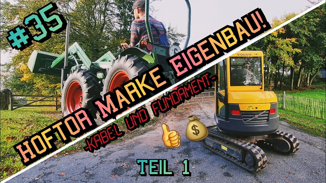 Low Budget Schiebetor | Hoftor Marke Eigenbau | Holder AG3 | Volvo ...