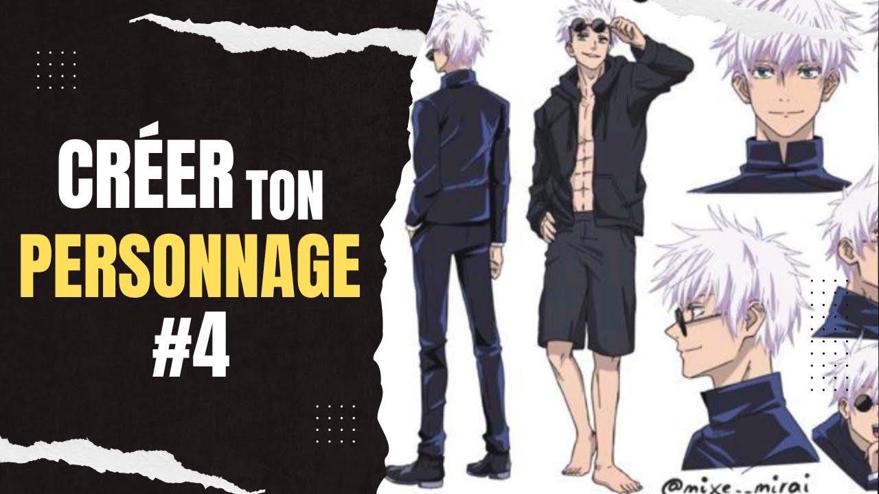 🎯CRÉER TON PERSONNAGE DE MANGA - (TUTO étape par étape) 🏻 - YouTube