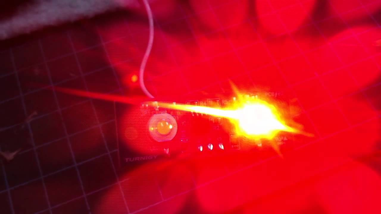 HobbyKing Two LED PCB Strobe Red and Continuous White 3.3~5.5V - YouTube