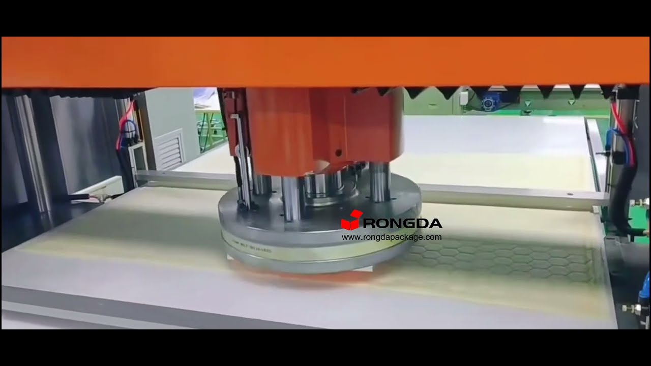 EVA Foam/Spong/PU Lather puching machine with rotary head - YouTube