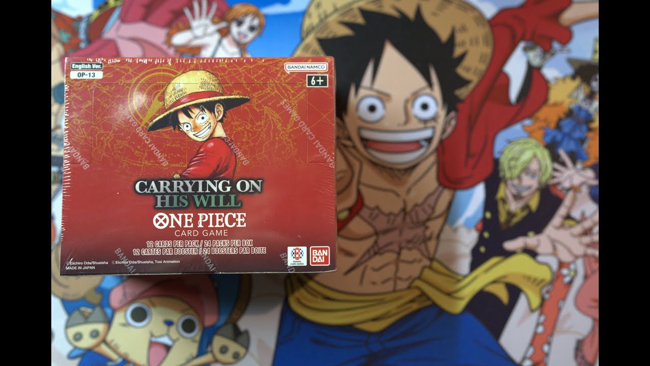 One Piece OP13 Booster Box Opening - 3 Hits!!! - YouTube