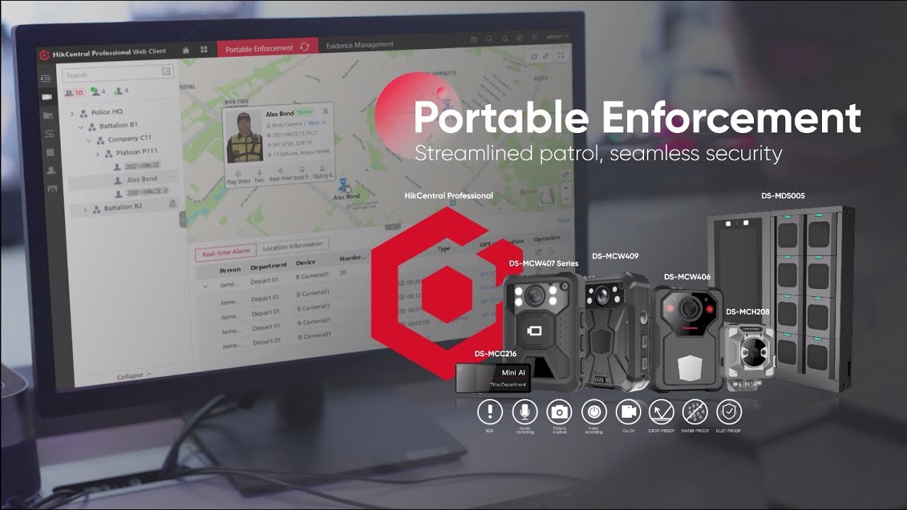 Hikvision Portable Enforcement Solution - YouTube