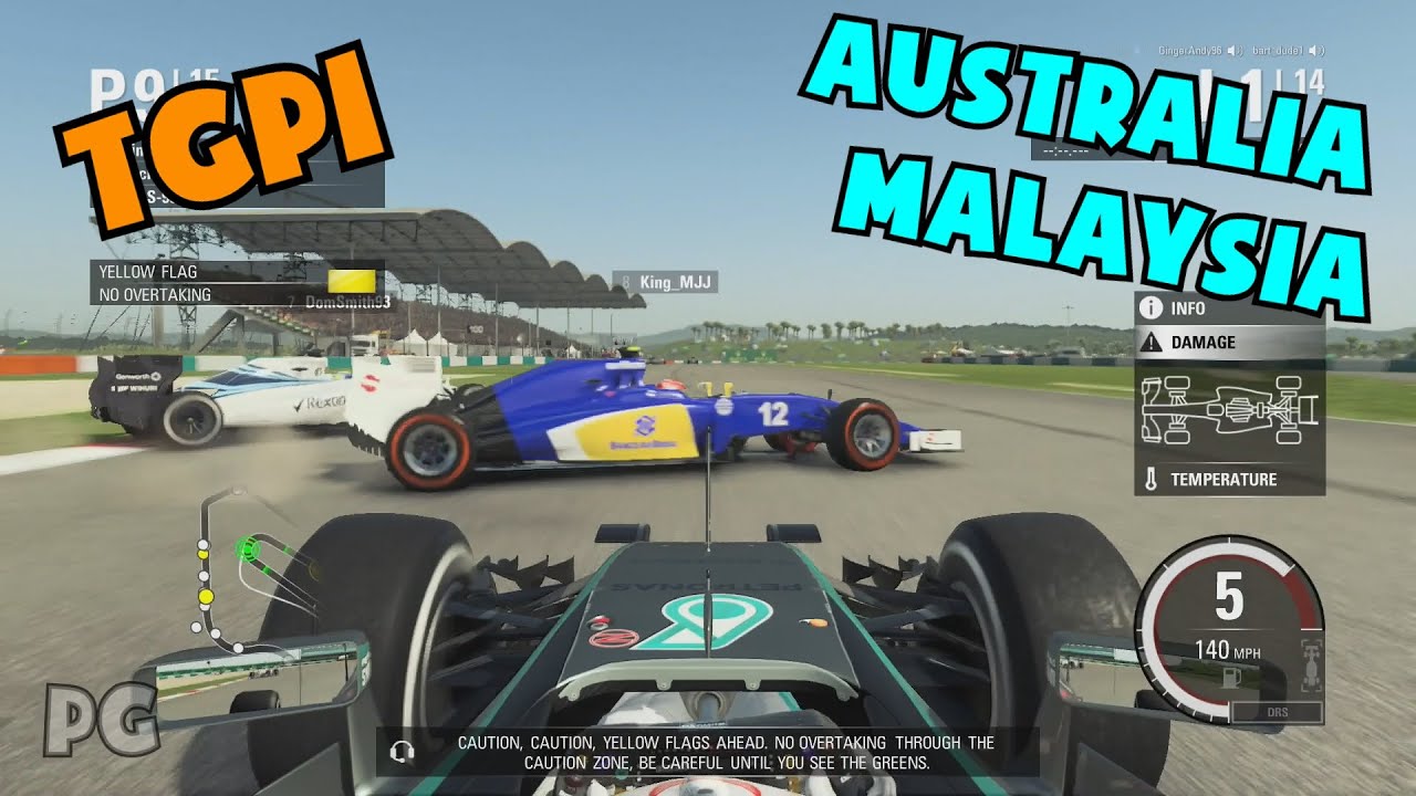 F1 2015 | TGP1 - Season 23 - Australia, Malaysia (F12015 League Racing ...