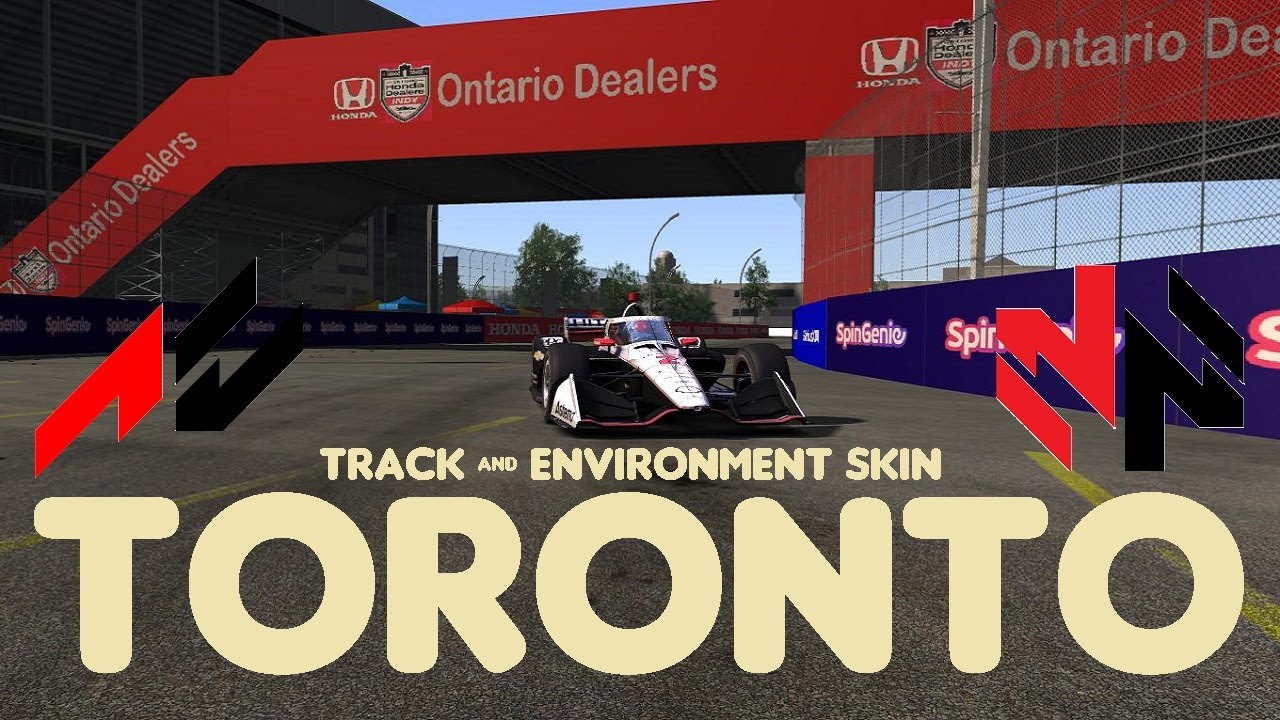 TORONTO 2024 INDYCAR- TRACK AND ENVIRONMENT SKIN- ASSETTO CORSA - YouTube