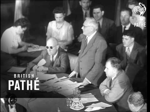 Danube Conference Opens In Belgrade (1948) - YouTube
