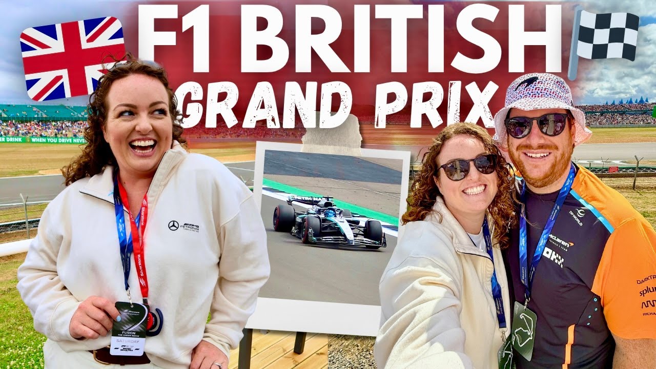 OUR 1ST GRAND PRIX! 🏎️ British F1 Silverstone 🏁 VIP Hospitality The ...
