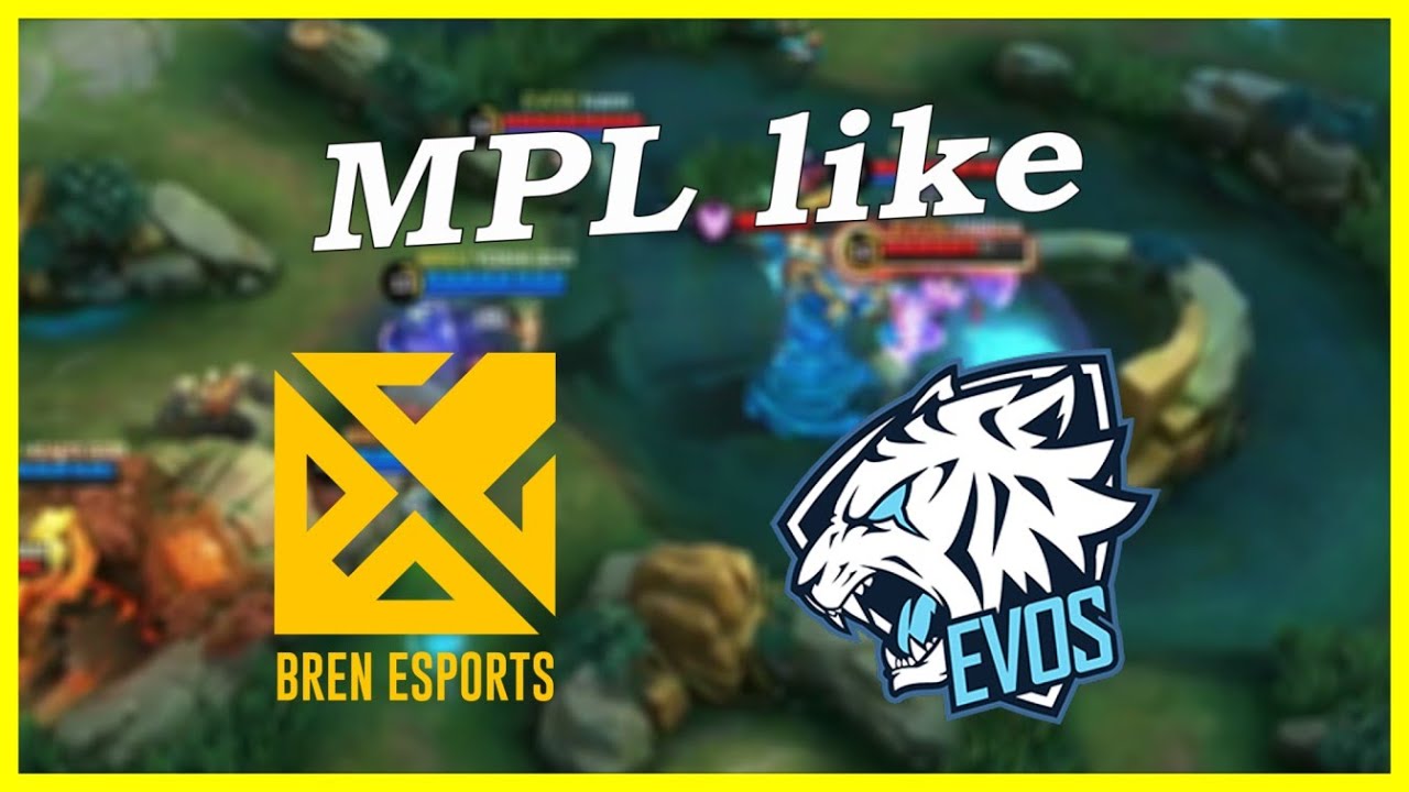 This Teamfight between BREN MDL & EVOS MDL in ESL - YouTube