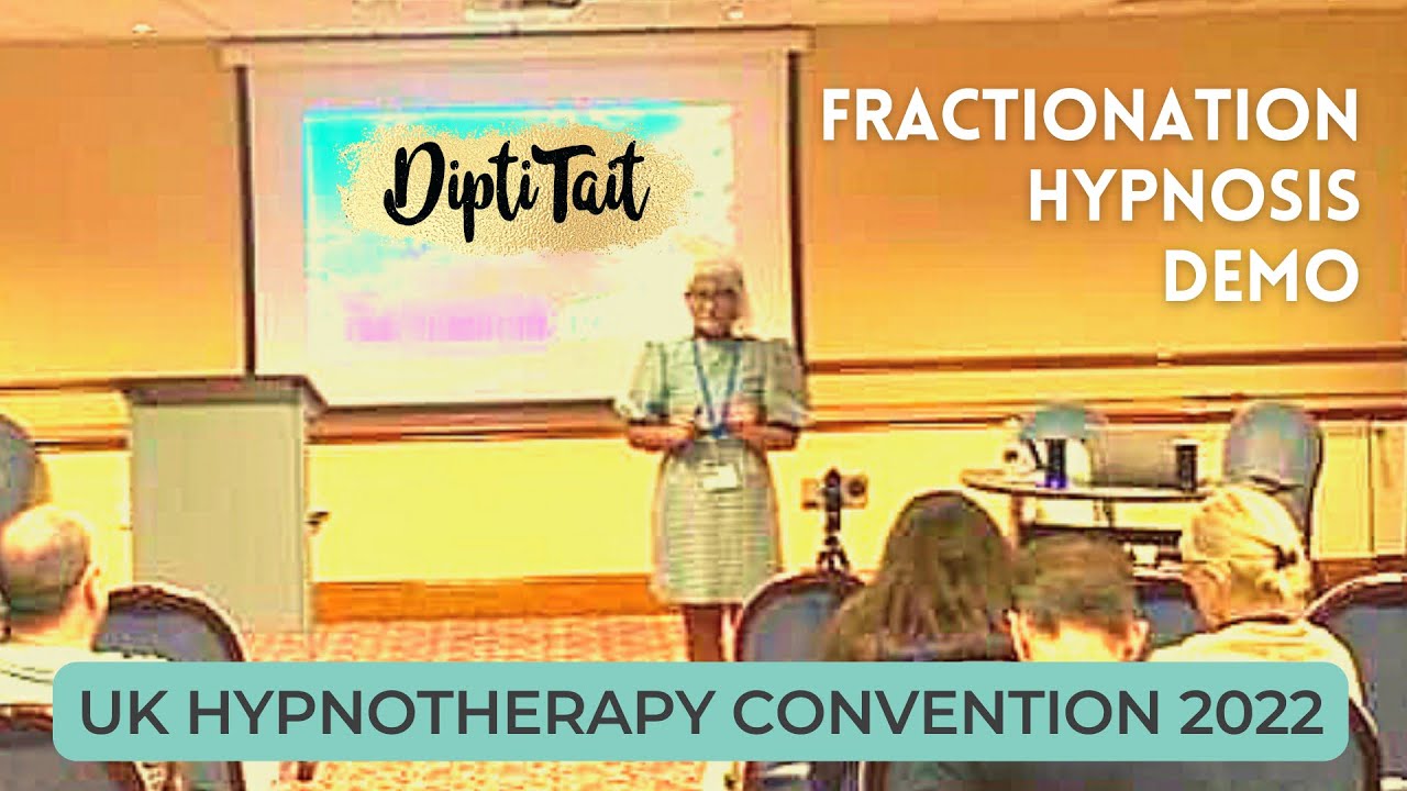 FRACTIONATION HYPNOSIS DEMO - At UK Hypnosis Convention 2022 - With ...