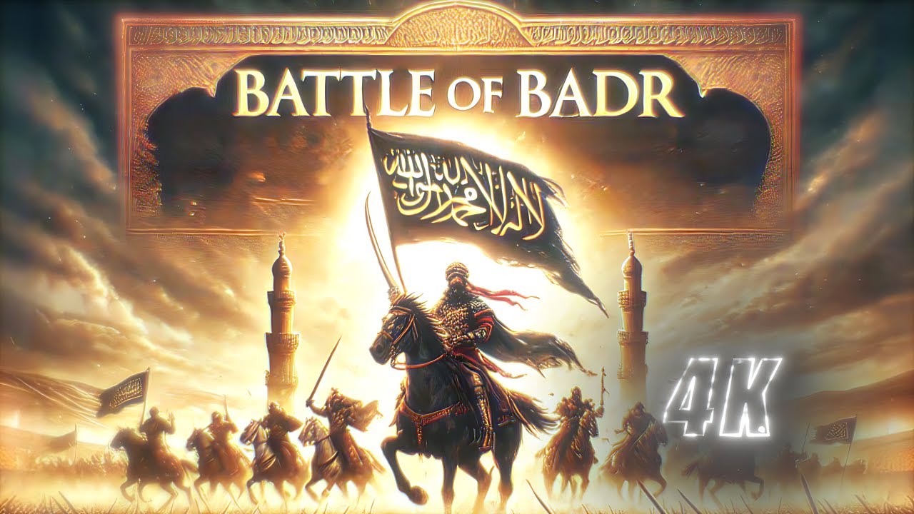 THE BATTLE OF BADR || 313 MUSLIMS VS 1000 KUFFAR || 4K || A SHORT ...