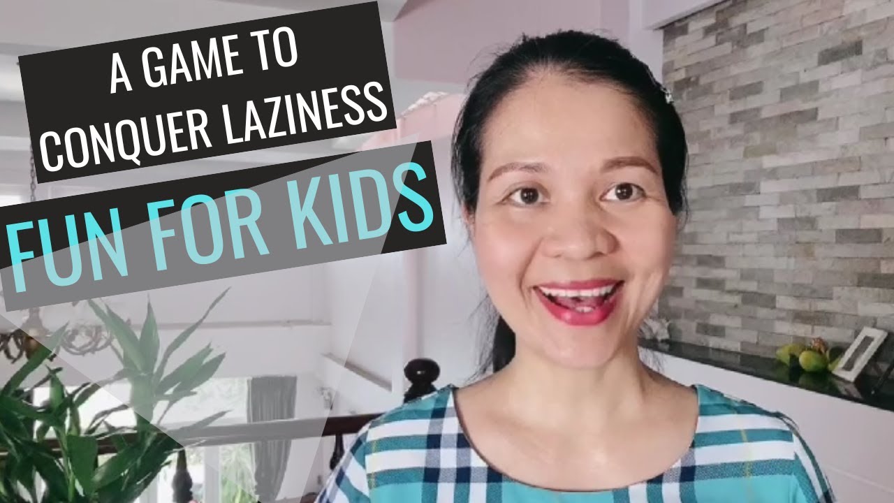 An Amusing Game for Kids | Laziness Conquer Campaign | Fun and Teaching ...