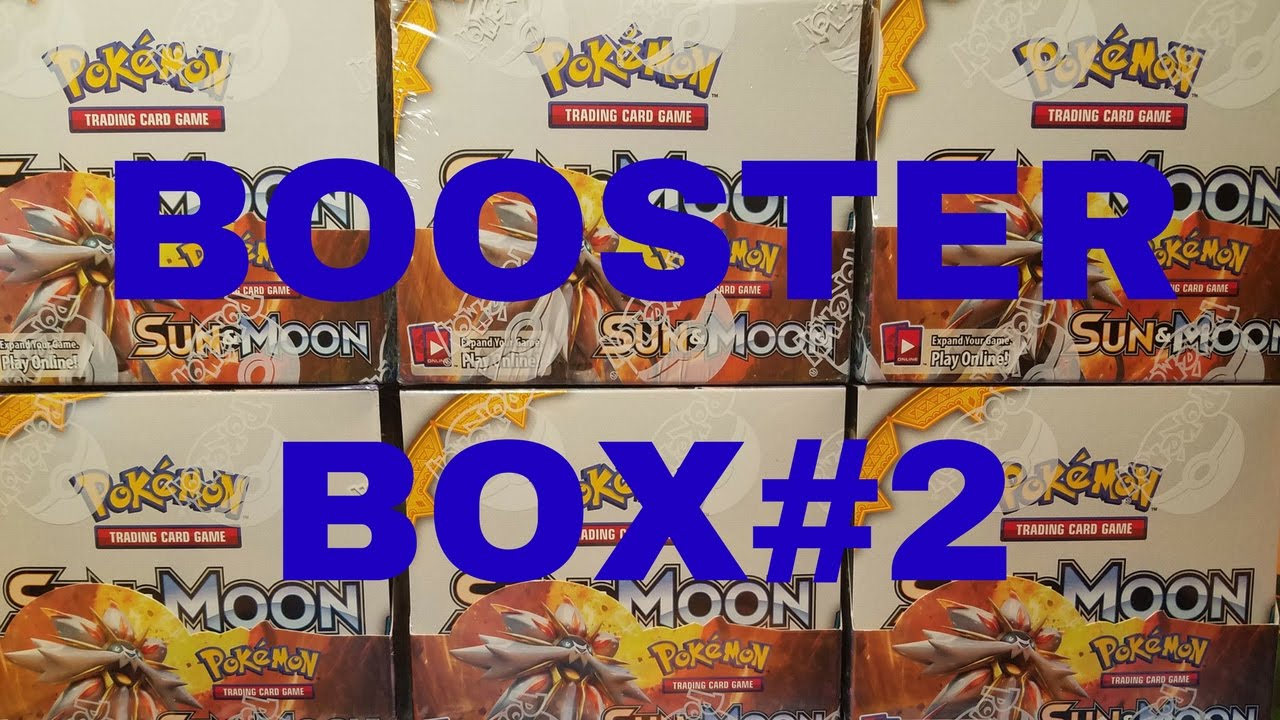 Sun and moon Booster box #2 - YouTube