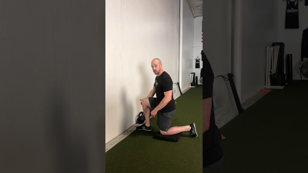 Half Kneeling Ankle Mobility - YouTube