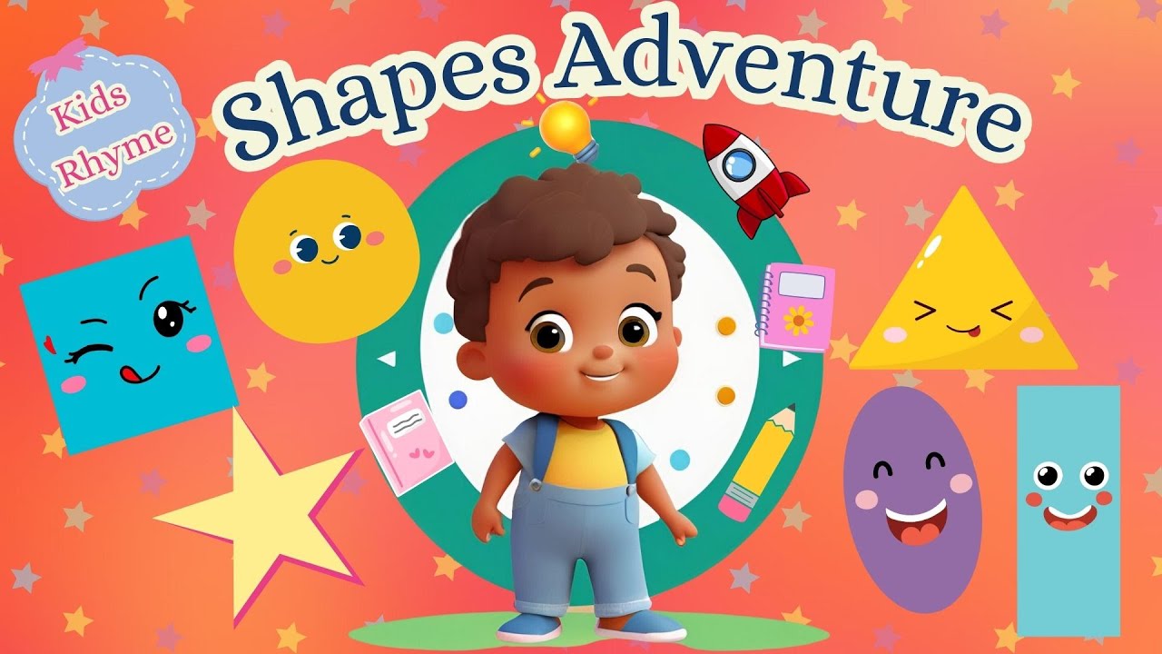 Nursery Rhyme | Shapes Adventure | Rhymes for Kids - YouTube