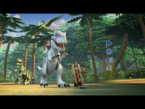 LEGO Jurassic World: The Indominus Escape (2016) DVD Menu