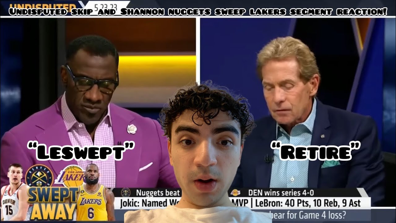LESWEPT! UNDISPUTED SKIP AND SHANNON NUGGETS SWEEP LAKERS SEGMENT ...