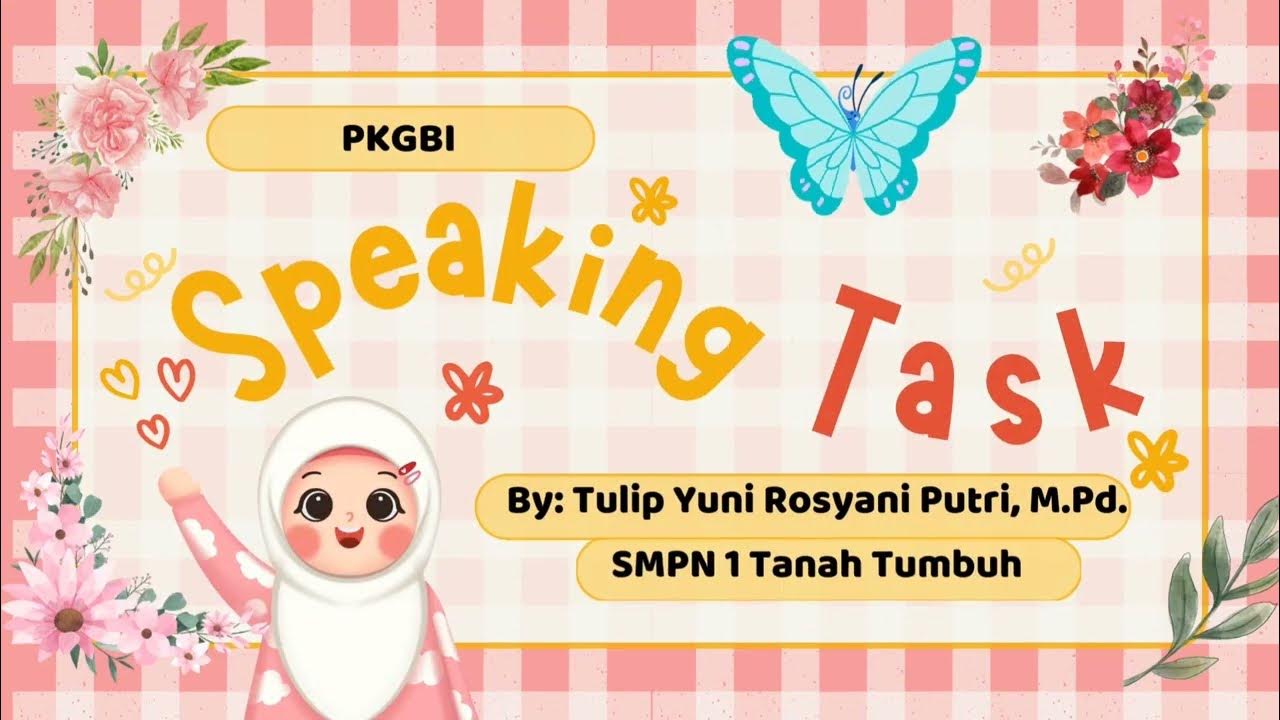 Speaking Task Week 4 PKGBI - YouTube
