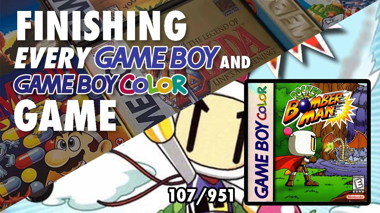 Finishing EVERY GB/GBC Game - Pocket Bomberman (107/951) - YouTube