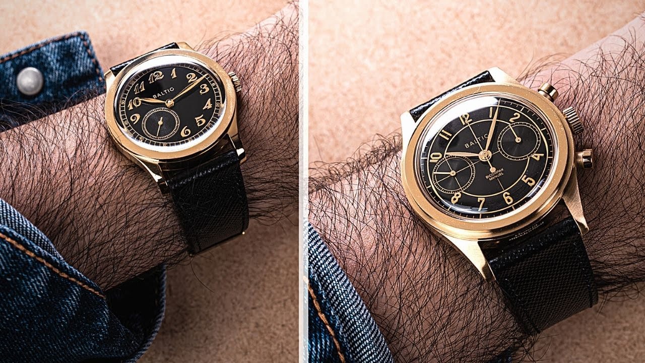 Baltic Just Released the COOLEST Gold Watches on a Budget - YouTube