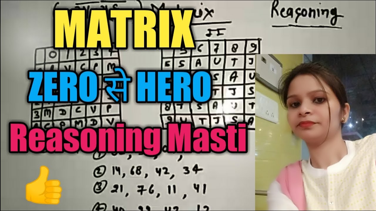 Matrix Reasoning/Matrix/Reasoning Masti/Reasoning For All Exams - YouTube