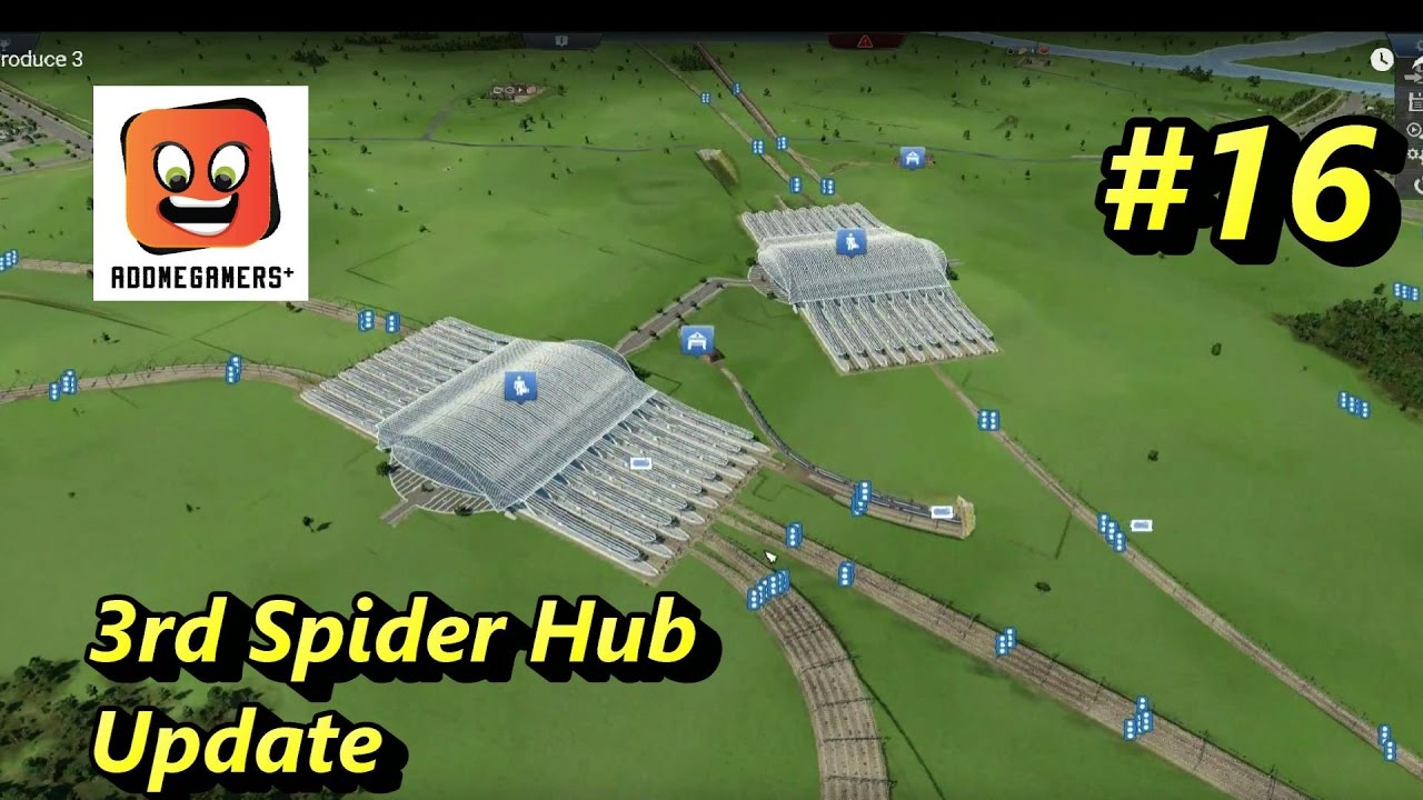 Transport Fever - 3rD Spider Hub update #16 - YouTube