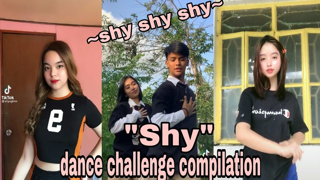 "Shy" dance challenge compilation | Tiktok Compile - YouTube