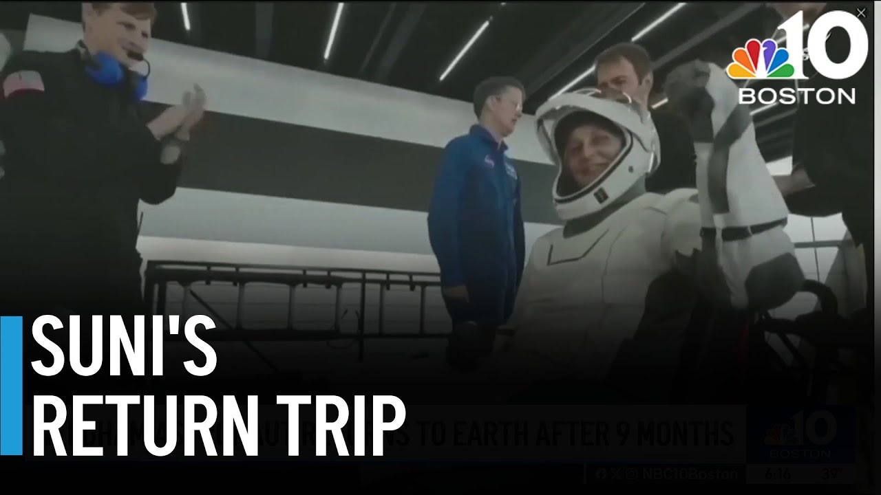 Suni Williams' family relieved by her return - YouTube