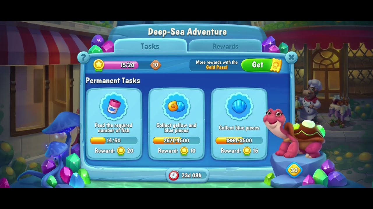 Fishdom gameplay level 1094 fail - YouTube