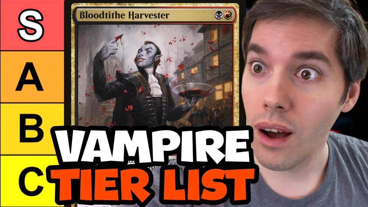 1 Hour of Ranking Vampires on a Tier List | Magic: The Gathering - YouTube