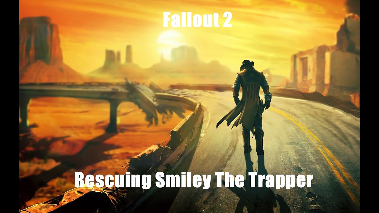 Fallout 2 | Rescuing Smiley The Trapper - YouTube