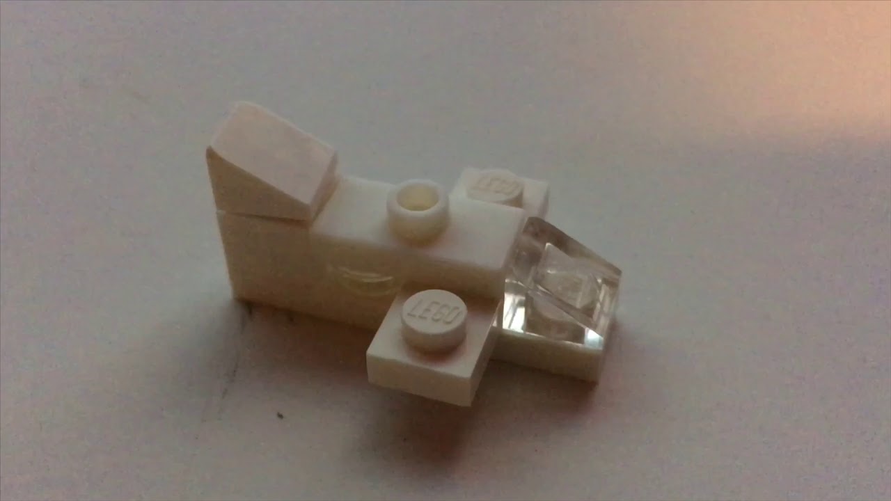 How to make a Mini LEGO Airplane - YouTube