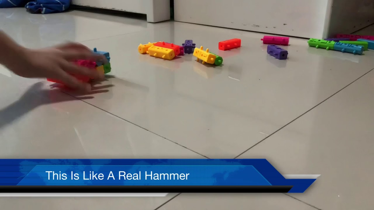 How To Make A Hammer Out Of Blocks - YouTube