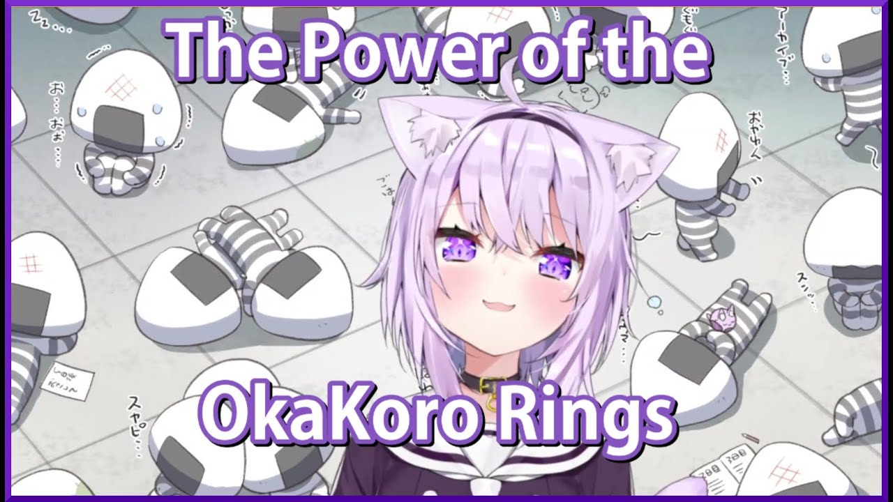 Nekomata Okayu: OkaKoro Matching Rings and Summoning Magic - YouTube