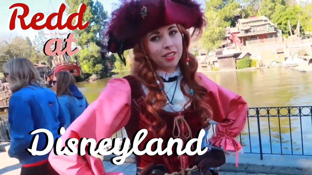 Meeting Redd The Pirate At Disneyland New Orleans Square - YouTube
