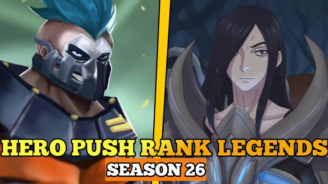 REKOMENDASI HERO PUSH RANKED TIER LEGENDS - MOBILE LEGENDS - YouTube