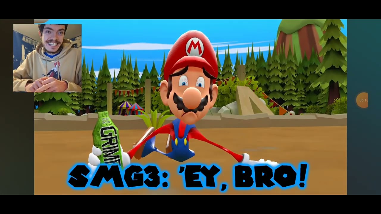 OctolingPlayMinecraft2017 Reacts To Mario Drinks Water 💧 By ‎@SMG4 ...