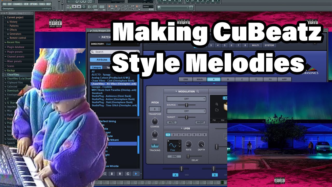 How To Make Crazy CuBeatz Style Melodies | FL Studio Tutorial - YouTube