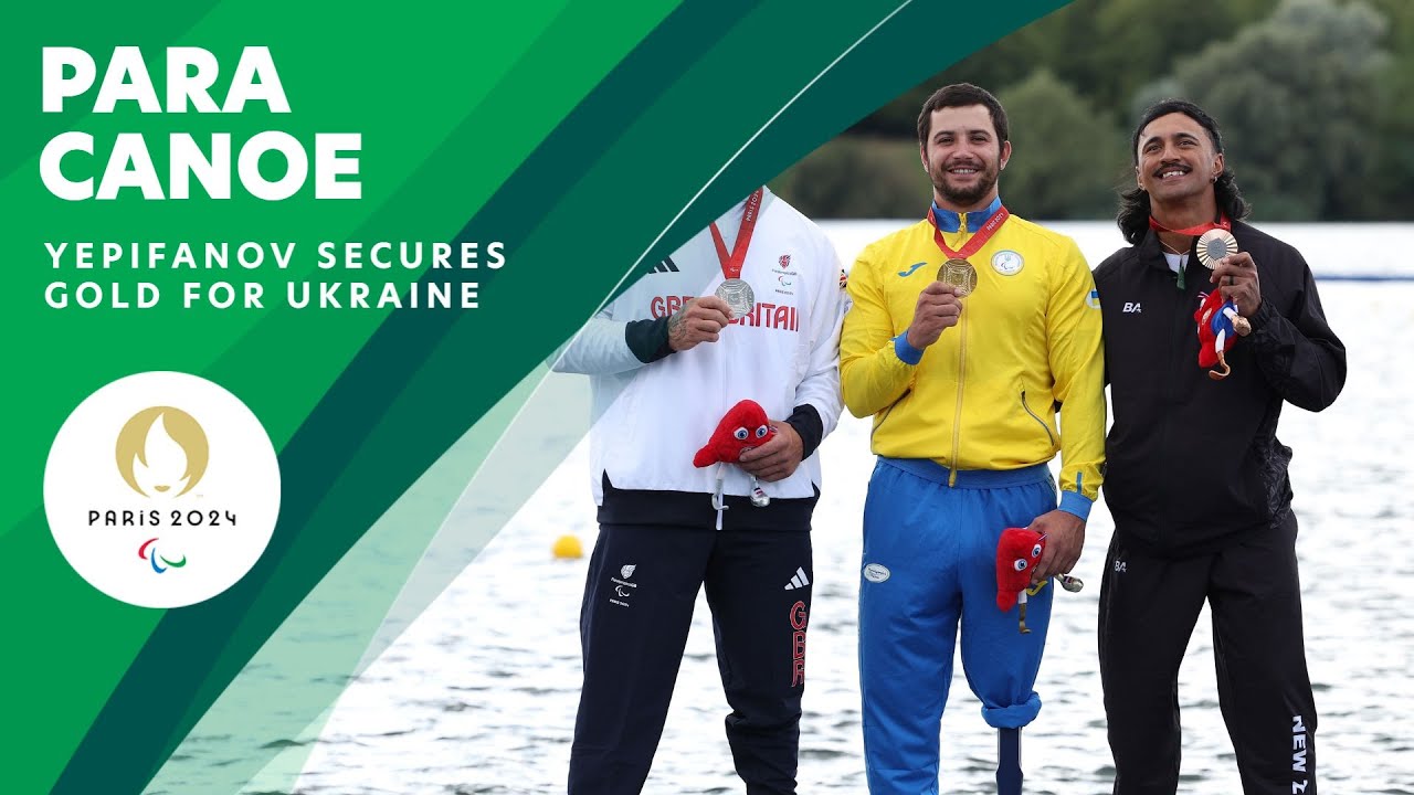 Vladyslav Yepifanov Wins Para Canoe Gold For Ukraine In Men's Va'a ...