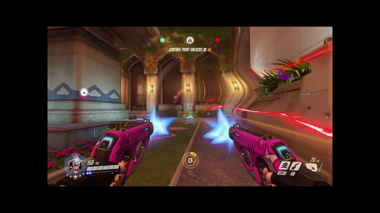 Tracer practice and that symmetra flower - YouTube