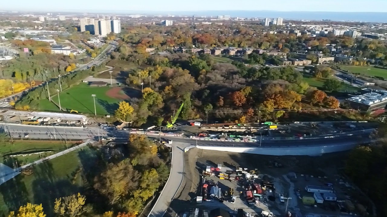 Toronto: Eglinton LRT as 11/4/2018 - YouTube