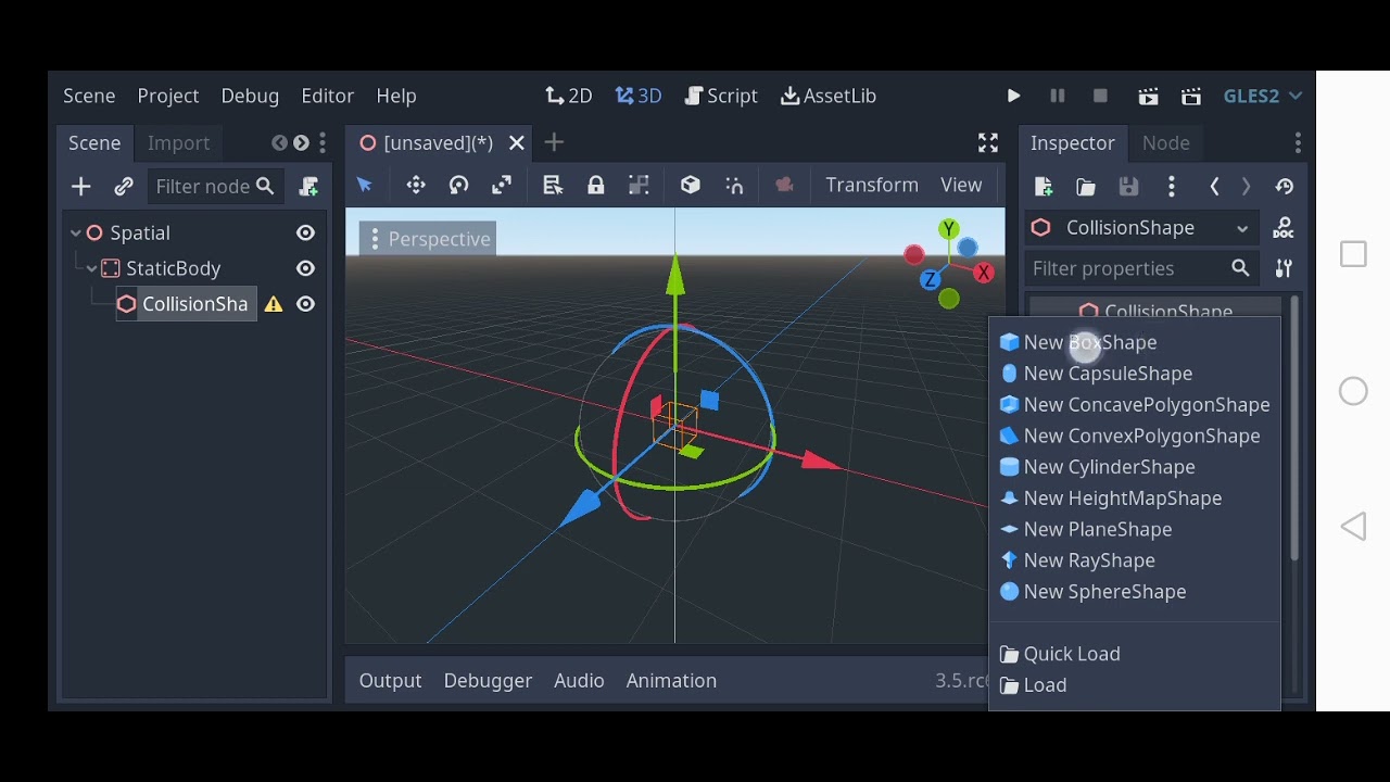 how To make box in godot mobile - YouTube