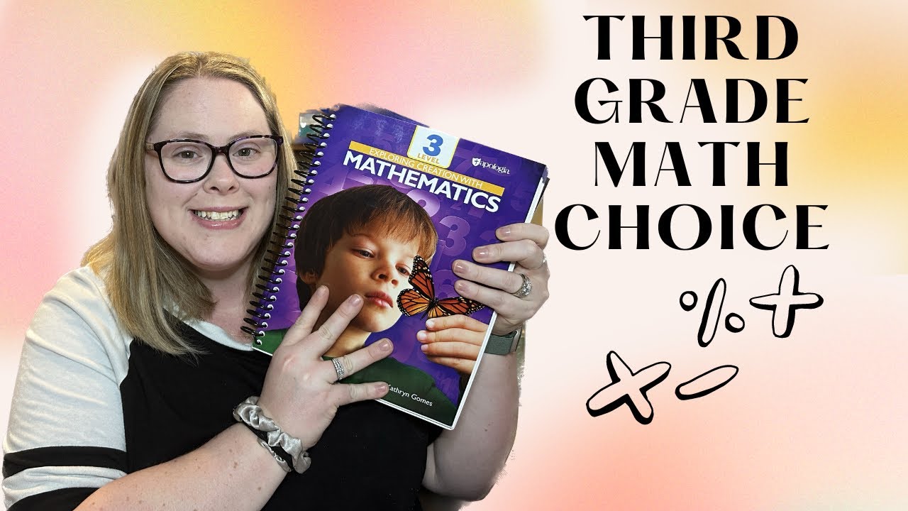 Third Grade Homeschool Math 2023-2024! We are DONE with The Good and ...