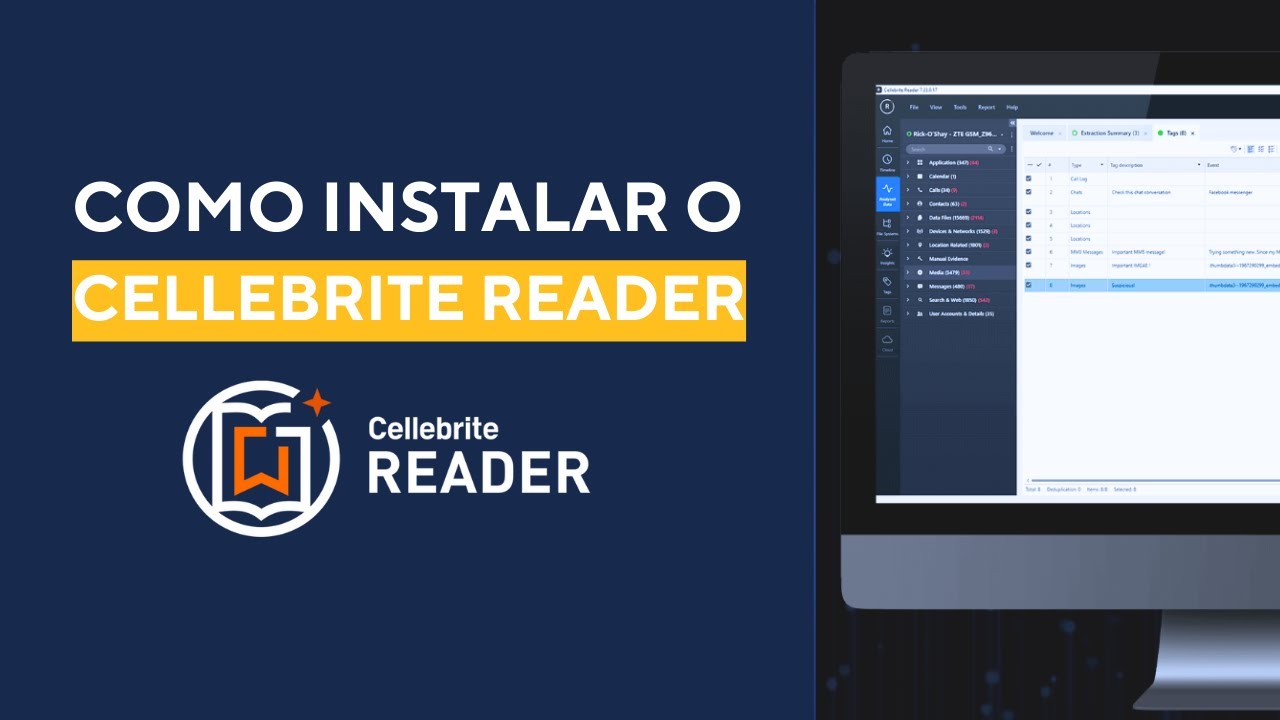 COMO BAIXAR E INSTALAR O CELLEBRITE READER - YouTube