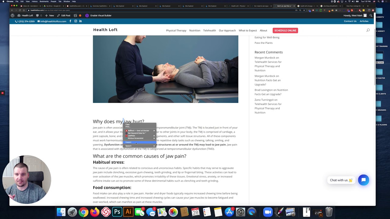 SEO Audit Video // HEALTH LOFT - YouTube
