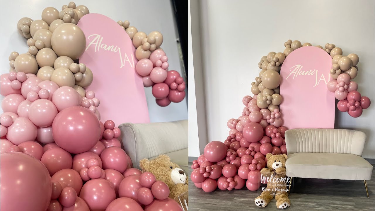 Balloon Garland Tutorial | Custom Colors | DIY | How to - YouTube