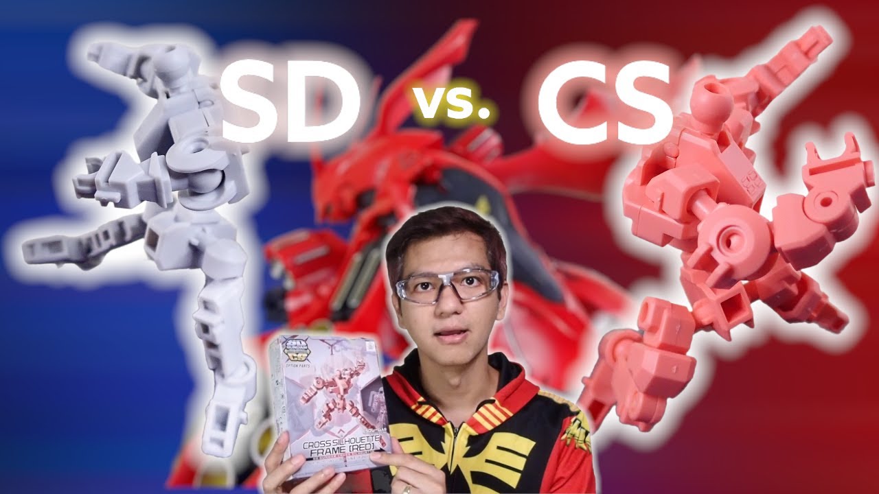Ep.27:เปรียบเทียบ CS frame กับ SD frame ใน SDCS GUNDAM NIGHTINGALE ...